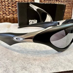 Oakley | Accessories | Oakley Scar Sunglasses In Black With Black ...